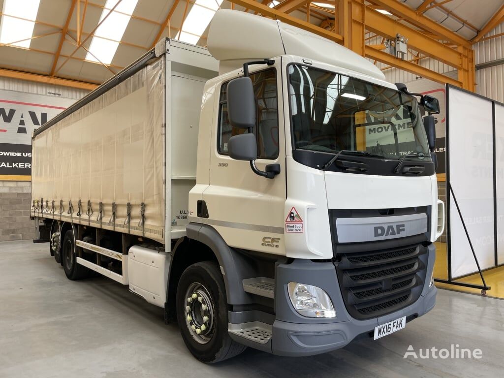 DAF CF290 *EURO 6* 6X2 26 TONNE CURTAINSIDER – 2016 – MX16 FAK kamion sa klizna zavesa cerada