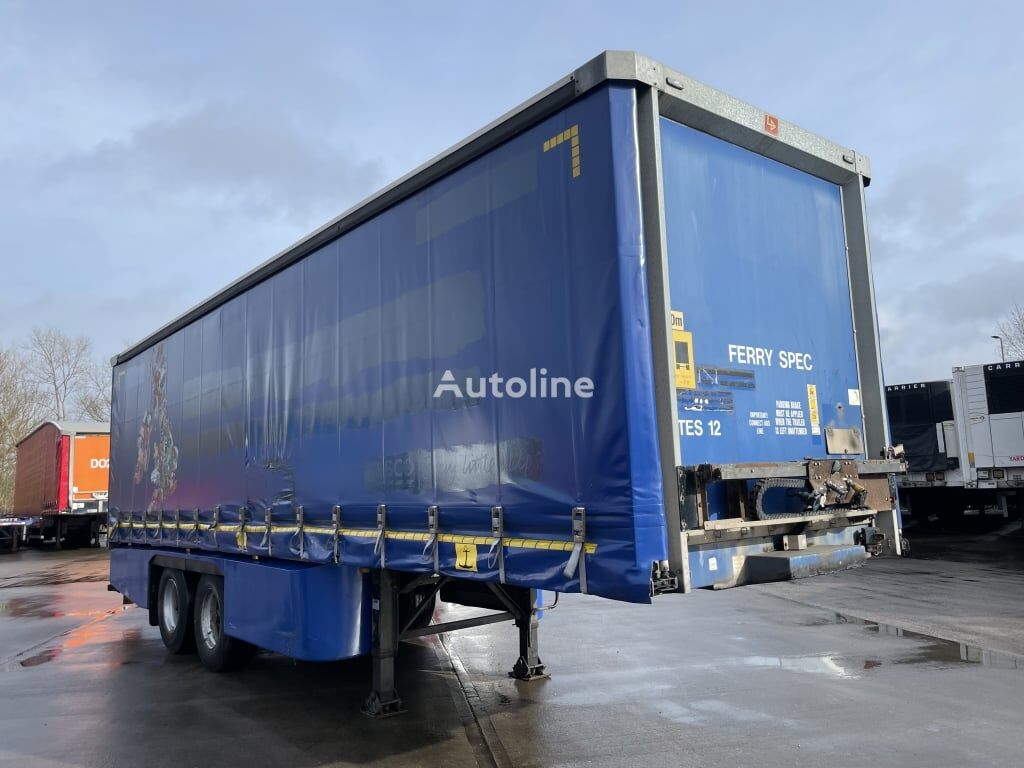 SDC 32FT TANDEM AXLE URBAN CURTAINSIDE TRAILER – 2012 – C329985 poluprikolica sa kliznom ceradom