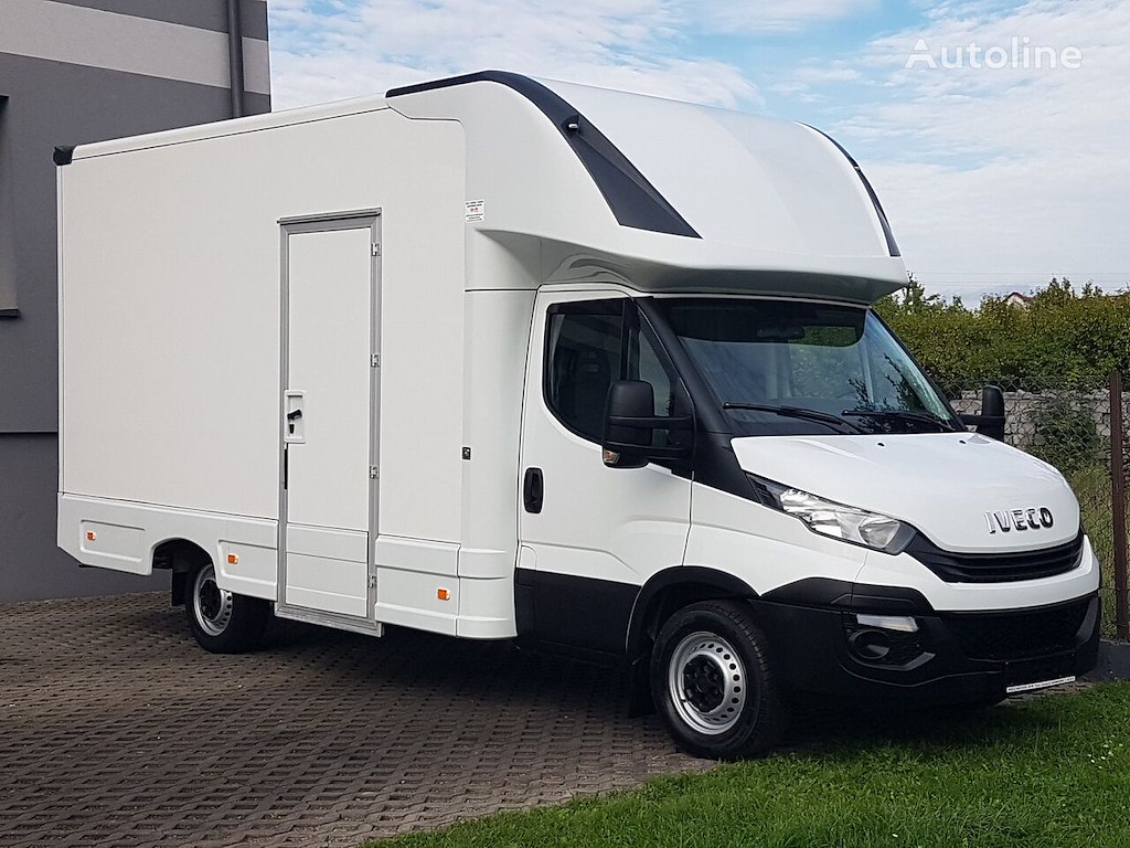 IVECO KONTENER NISKOPODŁOGOWY 4,31x2,23x2,42 SKLEP BAR KAMPER FOODTRUC prodajni kamion < 3.5t