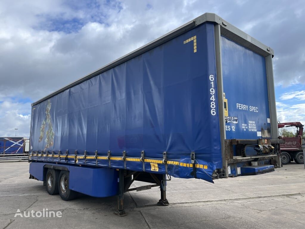 SDC 32FT TANDEM AXLE URBAN CURTAINSIDE TRAILER – 2012 – C329970 poluprikolica sa kliznom ceradom