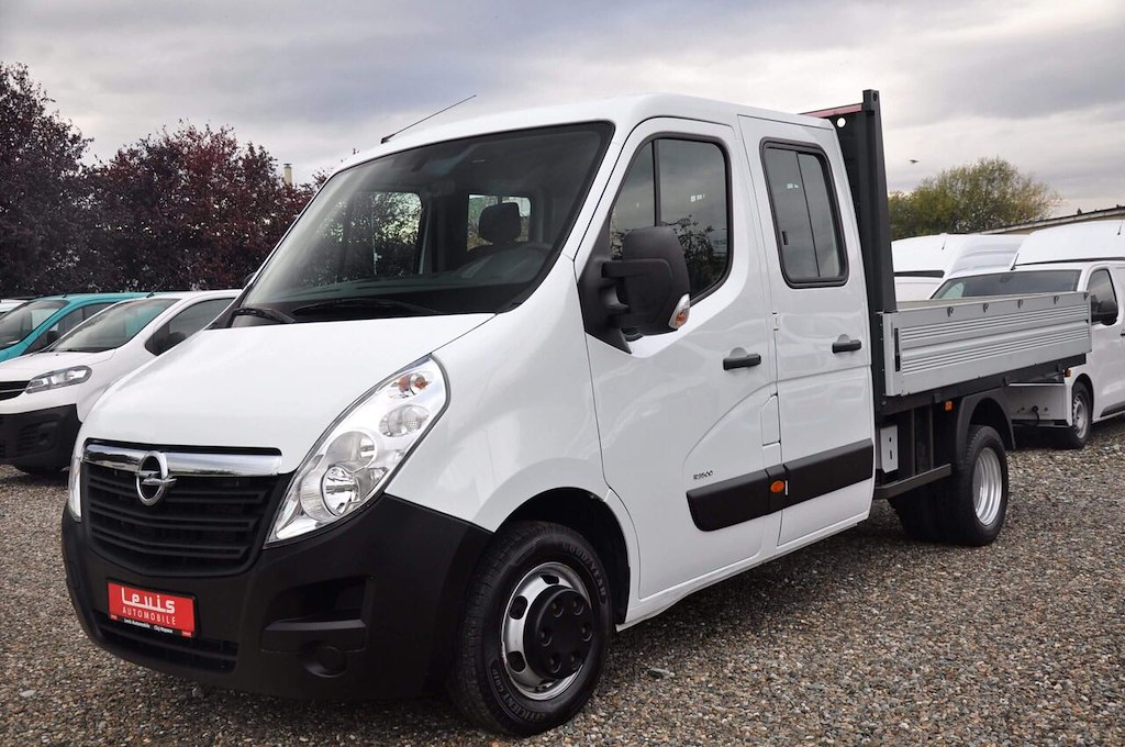 Opel Movano Doka 6 Locuri kamion s ravnom platformom < 3.5t