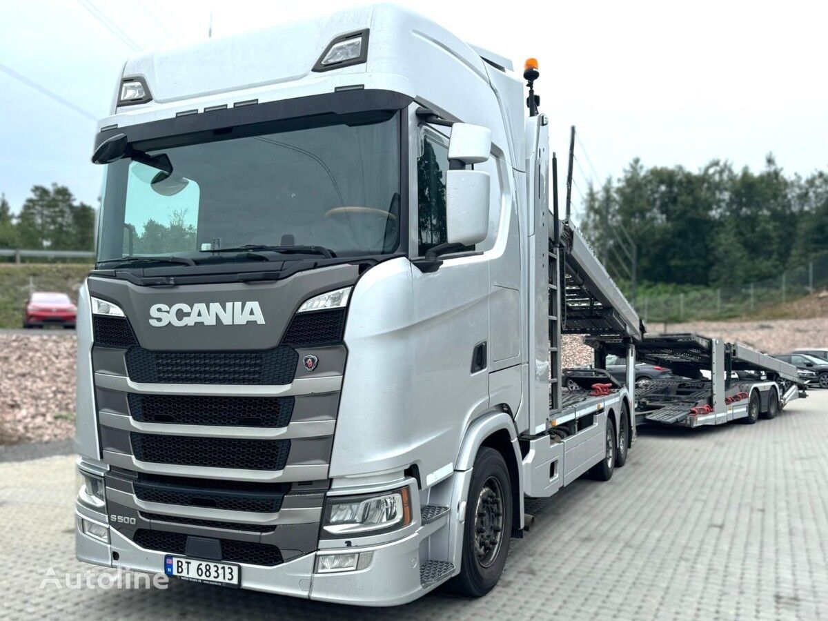 Prodaje se Scania S-serie 500 autotransporter na aukciji