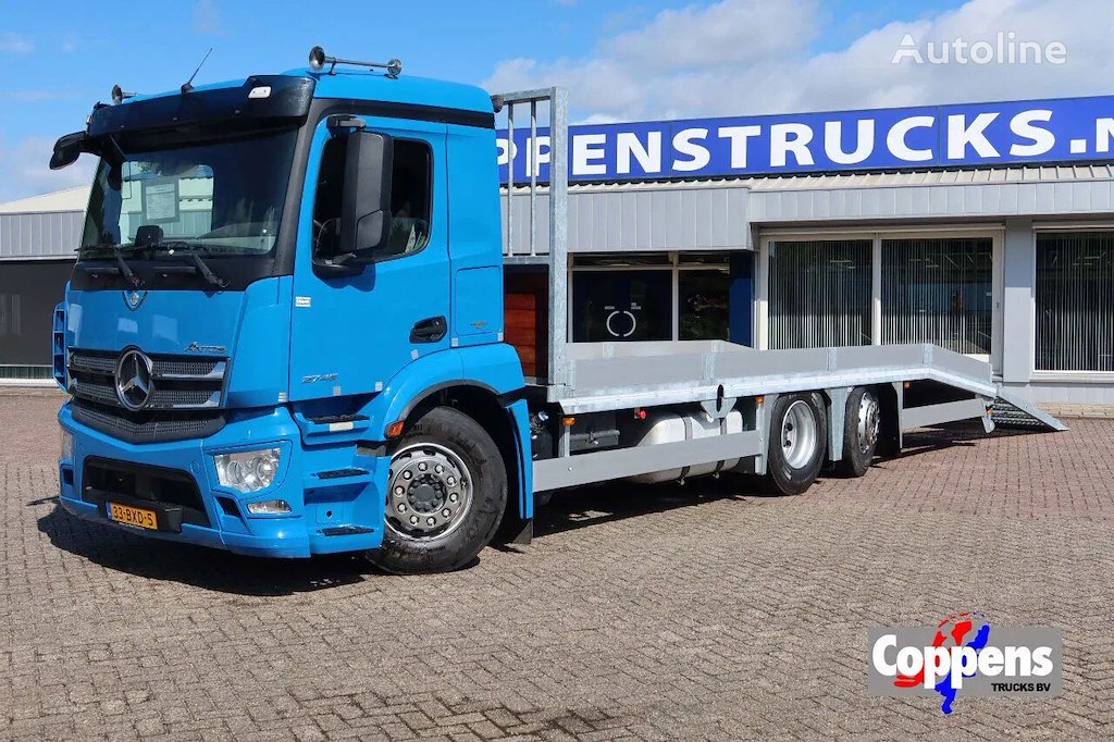 Mercedes-Benz 2746 LL Oprijwagen 6x2 BLAUW autotransporter