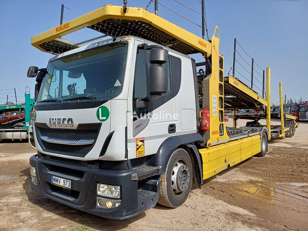 IVECO Iveco 460+ROLFO 2006 autotransporter