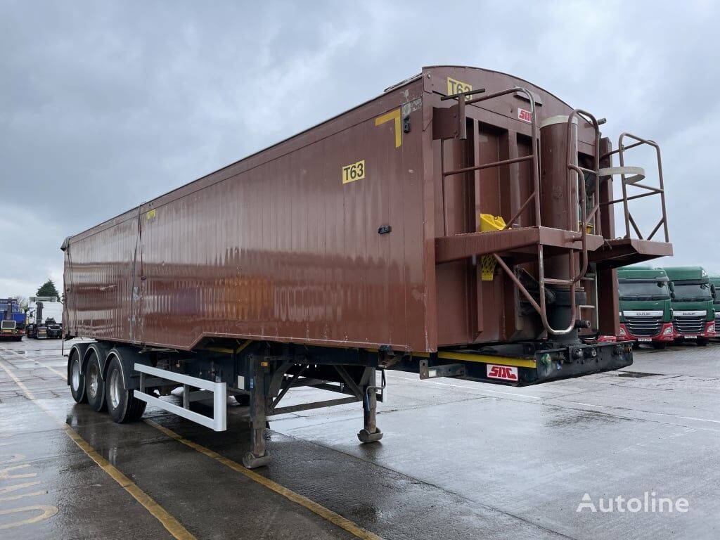 SDC 65 CU-YD ALUMINIUM PLANK SIDED BULK TIPPING TRAILER – 2014 – C36 poluprikolica kipera