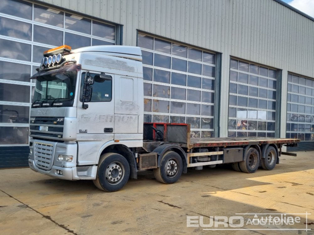 Prodaje se DAF 105.460 XF kamion platforme na aukciji