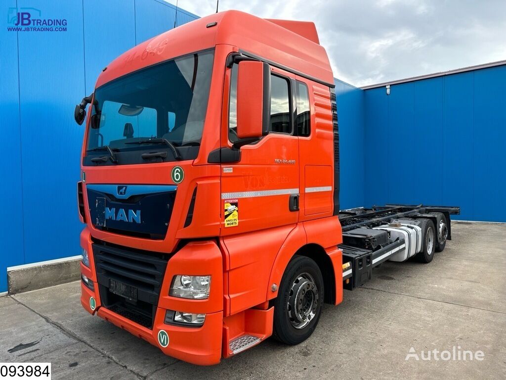 MAN TGX 24 420 EURO 6, Retarder, BDF vozilo za prevoz kontejnera