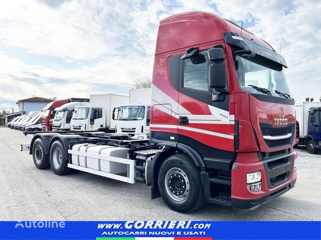 IVECO Stralis Evo AS260S46Y/FS vozilo za prevoz kontejnera