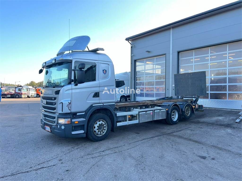 Scania G480 6X2 vozilo za prevoz kontejnera