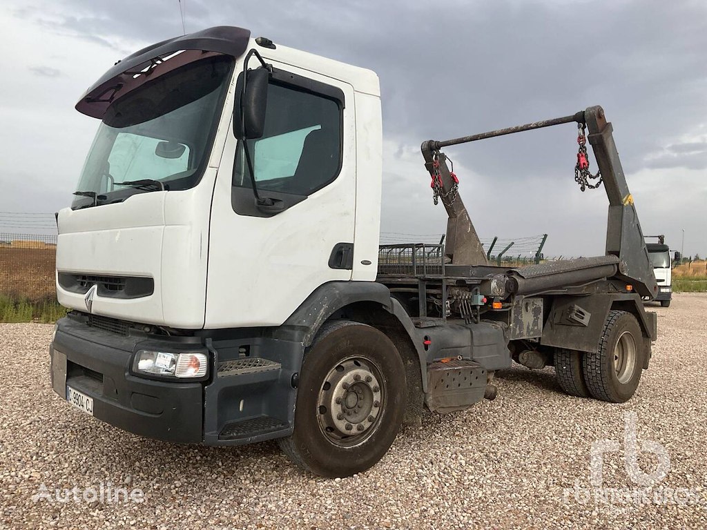 Prodaje se Renault 260.18 4x2 Skip Loader Truck podizač kontejnera na aukciji