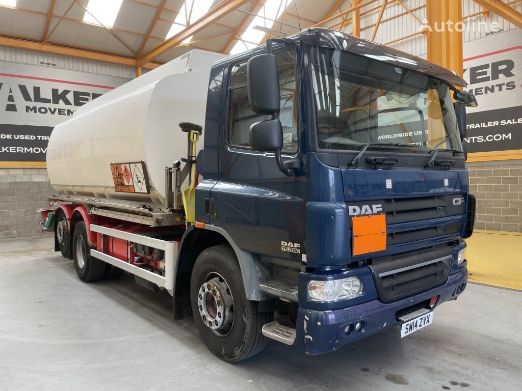 DAF CF75 360, EURO 5, 6X2, 20,000 LTR ALUMINIUM FUEL TANKER – 2014 – autocisterna za gorivo