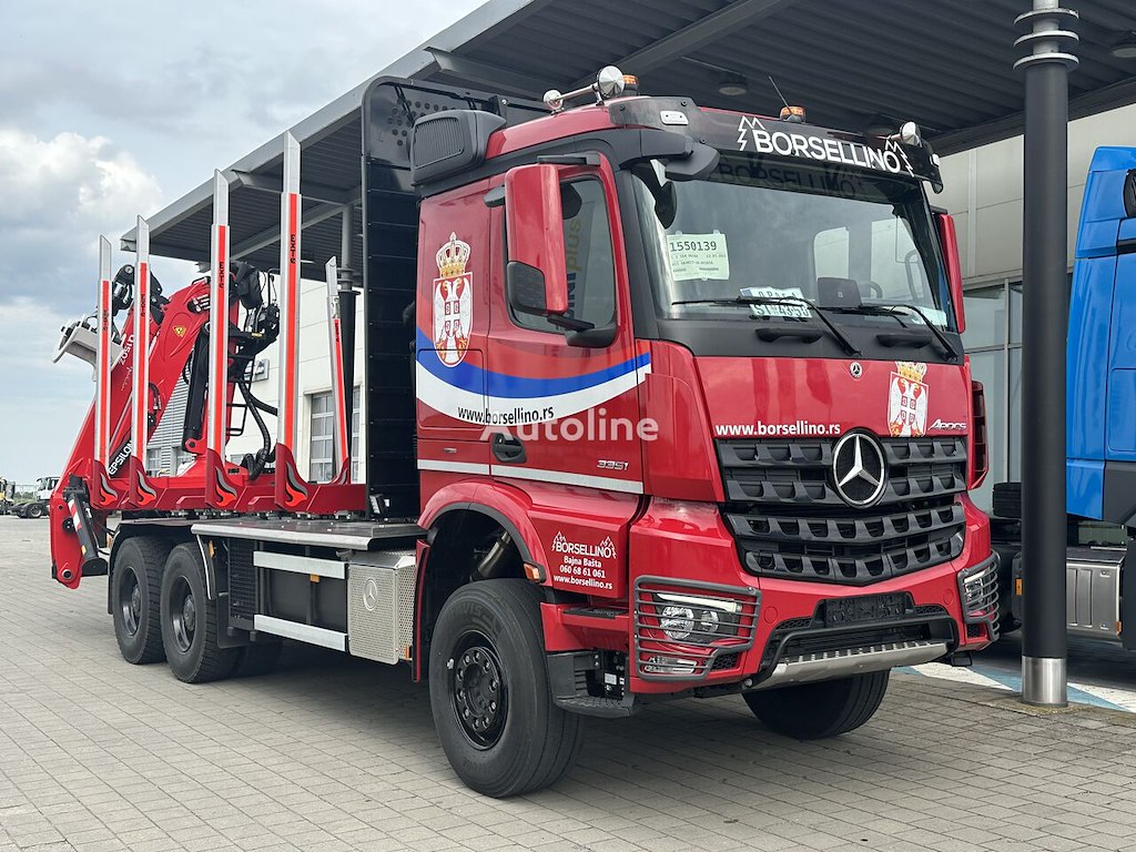 Mercedes-Benz Arocs 3351 kamion za prevoz drva