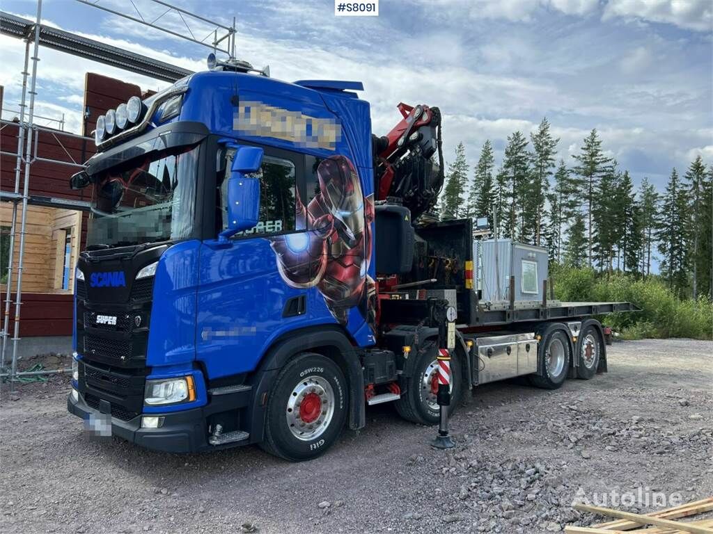 Scania R450 kamion za prevoz drva