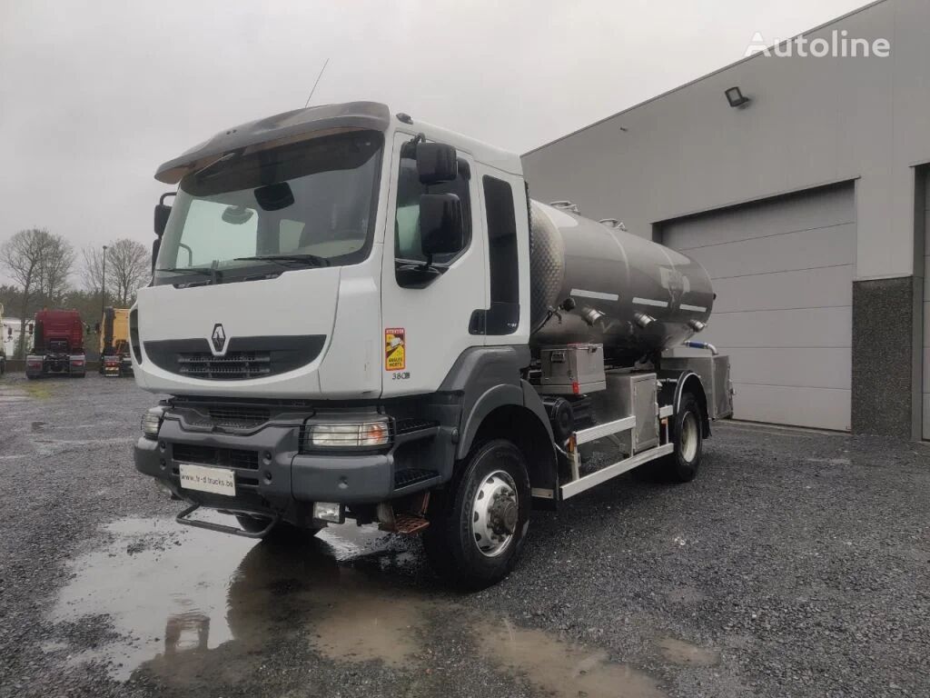 Renault Kerax 380 DXI REAL 4X4 TANK FOR WATER / MILK - 3 COMPARTMENTS -1 autocisterna za mleko