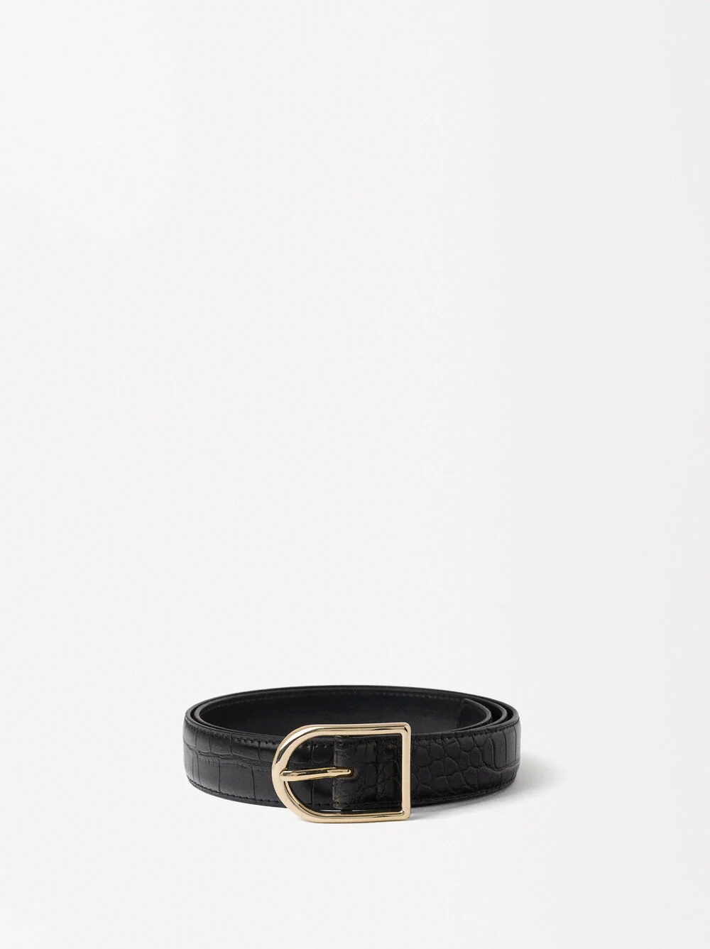 Plain Belt With Buckle