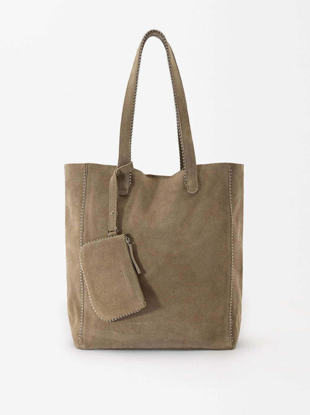 Leather Tote Bag With Pendant L - Limited Edition