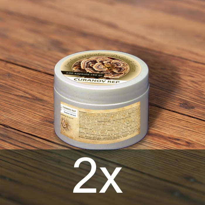 2X ĆURANOV REP – 2X 100 KAPSULA – 2X 40G