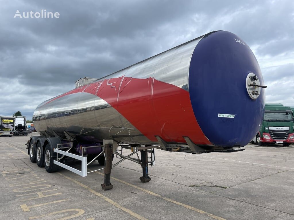 Magyar 30,000 LITRE STAINLESS STEEL YEAST TANKER TRAILER – 2002 – C1089 poluprikolica autocisterna