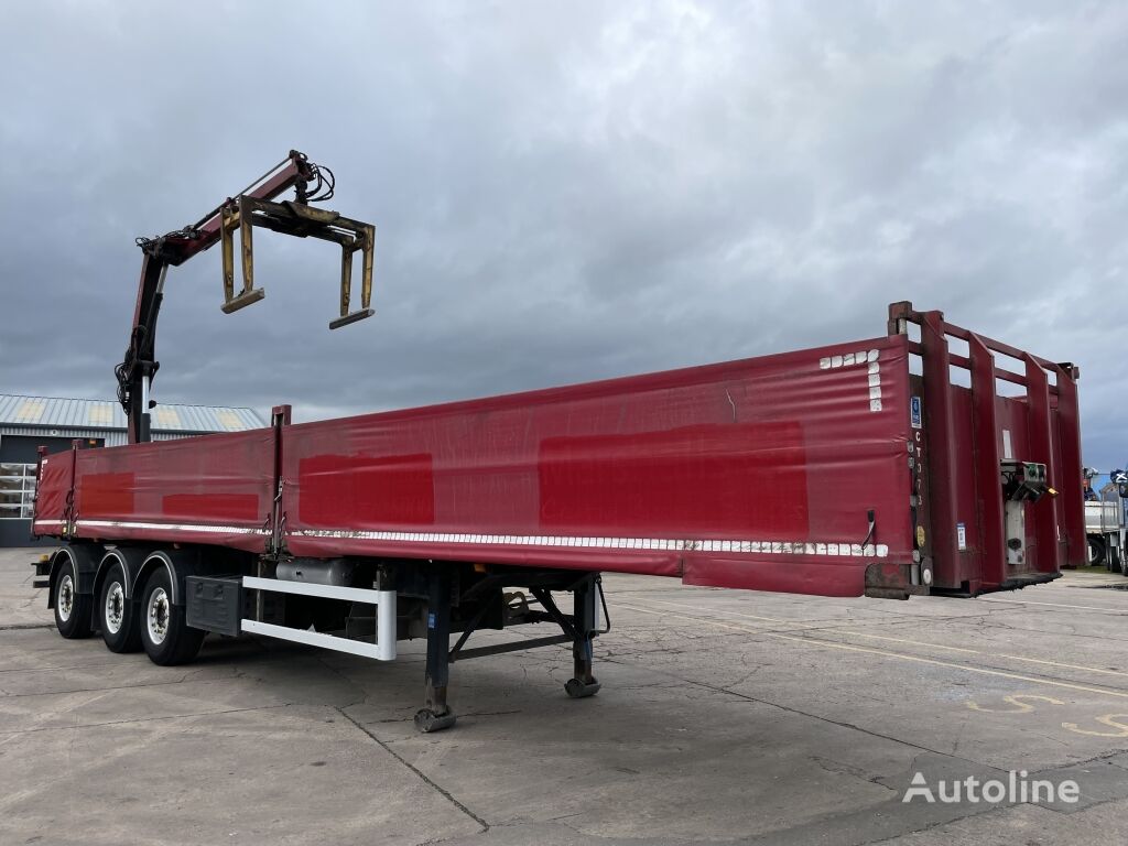 SDC 42FT BRICK GRAB TRAILER – 2014 – C362984 poluprikolica sa ravnom platformom