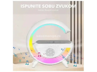 Bluetooth zvučnik Marvo SG302 3 in1 FM radio, Lampa i Punjač za smartphone