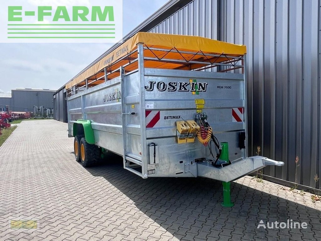 Rds 7500 zweiachser prikolica platforma