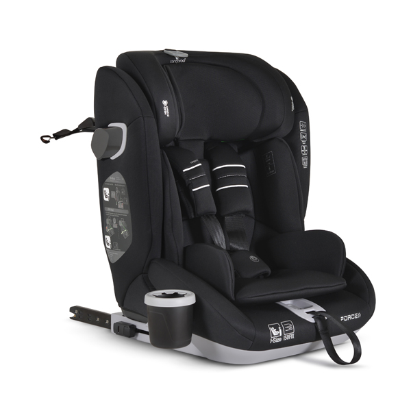 Cangaroo Autosedište za decu Force Black I-Size 76-150cm Isofix CAN2339