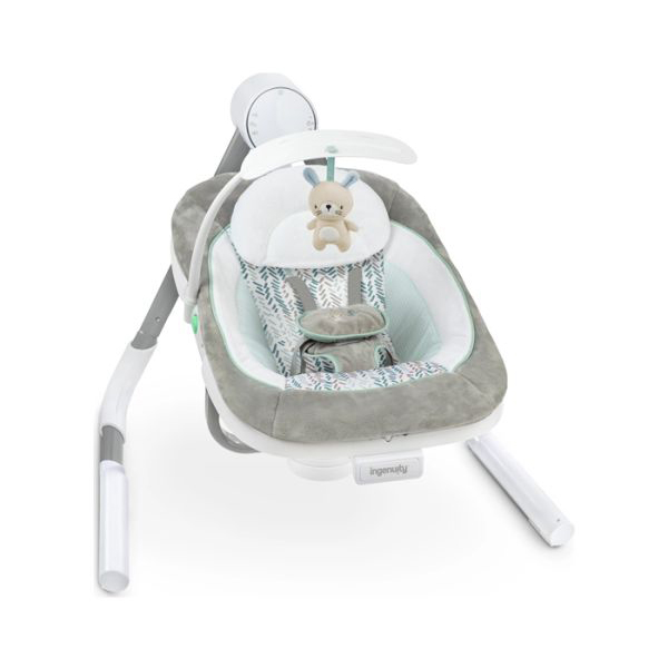 Kids II Ingenuity Ljuljaška za bebe Anyway Sway™ Spruce™ 0-6m Max 9kg SKU12058