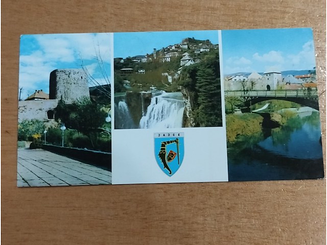 Jajce - Vodopad - Most - Bosna - Grb Grada -