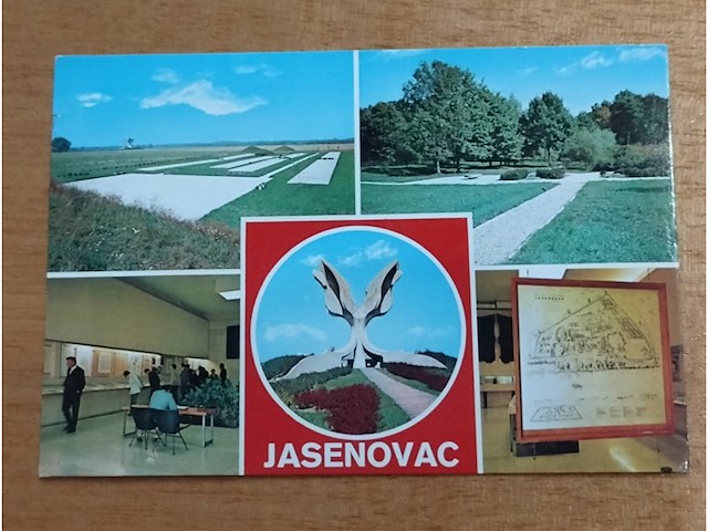 Jasenovac - Spomenik - Hrvatska - Putovala 1977.g