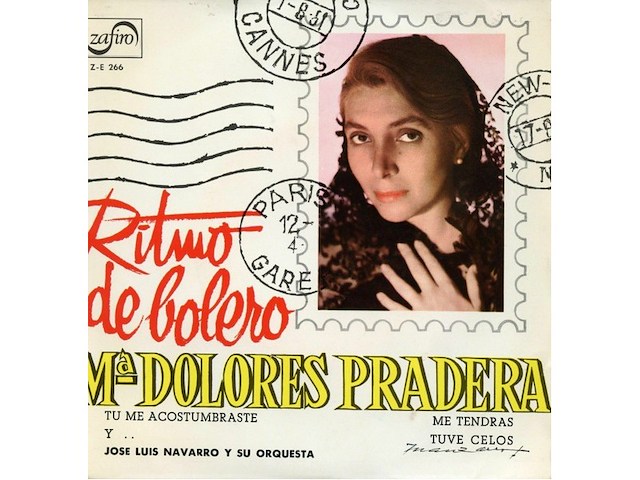 Maria Dolores Pradera – Ritmo De Bolero Vinyl, 7`, 45 R