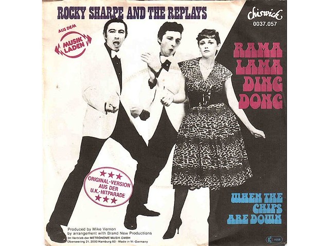 Rocky Sharpe And The Replays – Rama Lama Ding Dong 7`