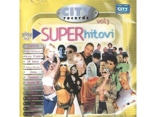 Various – Super Hitovi Vol. 3 CD U CELOFANU