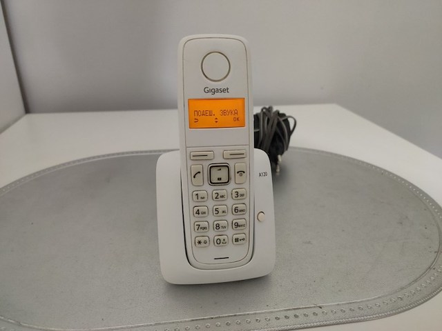 Siemens A120 bezicni telefon,Beli.