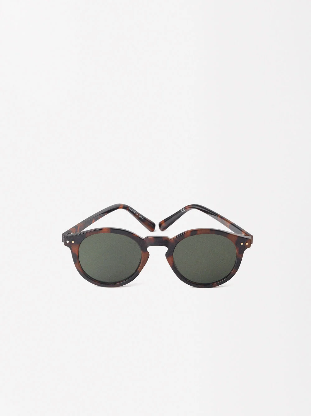 Round Tortoiseshell Sunglasses