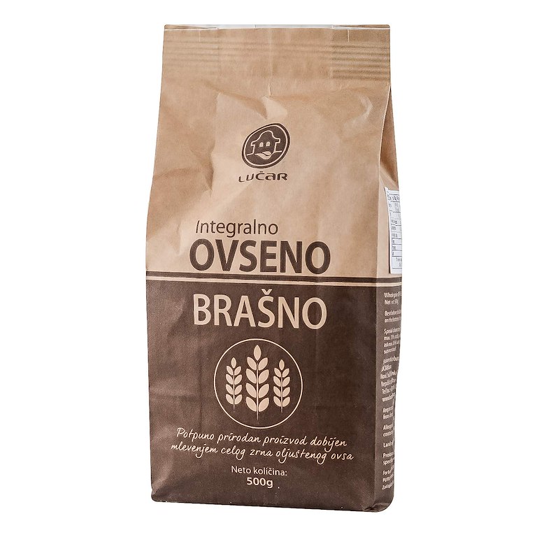 Lucar integralno ovseno brasno 500 g