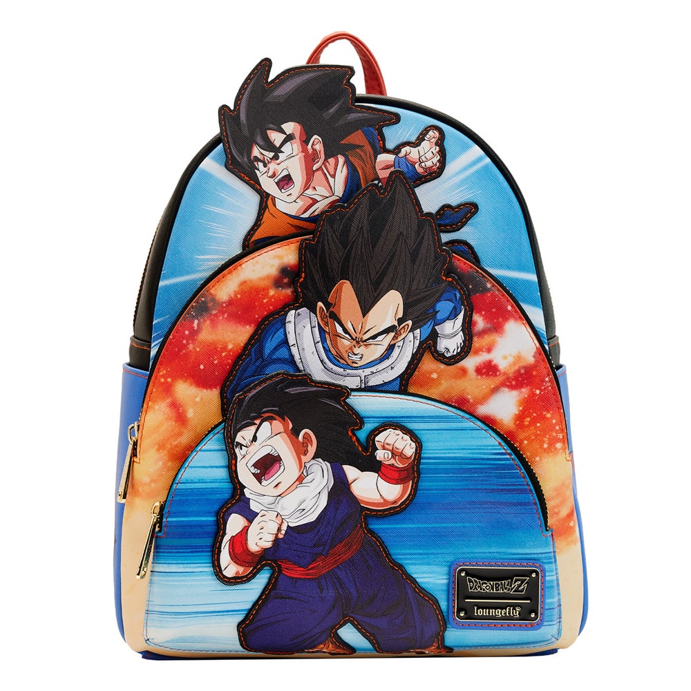 LOUNGEFLY Dragon Ball Z Triple Pocket Ranac