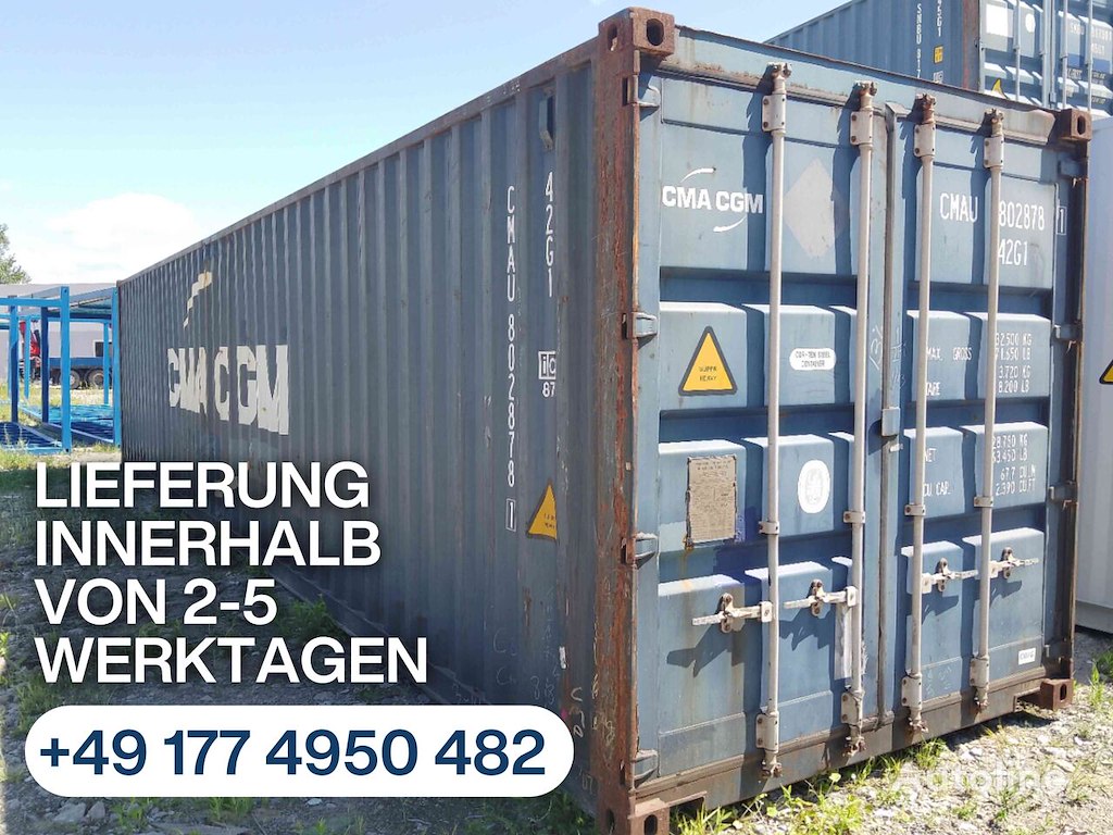 DC Container 40'DC, 12m Standart kontejner 40 stopa