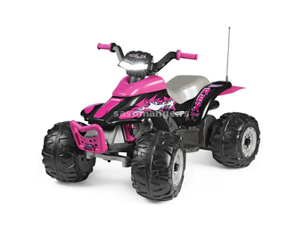 Peg Perego Dečiji motor na akumulator 12V Corral T-Rex 330W Pink PIGOR0101