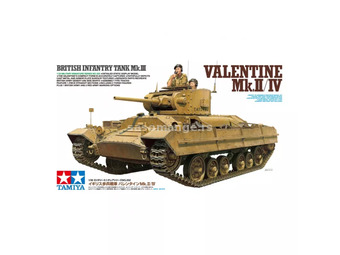 1:35 British Infantry Tank Valentine Mk.II/IV