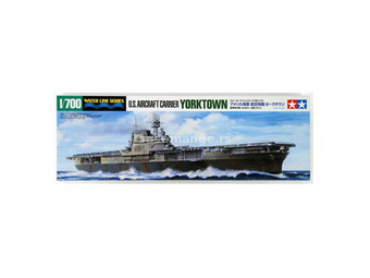 1:700 US CV-5 Yorktown Aircraft Carrier Water Line Series