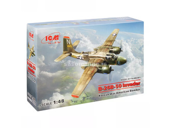 B-26B-50 Invader Korean War American Bomber 1:48