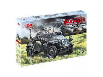 Sd.Kfz.223 German Radio Communication Vehicle 1:72