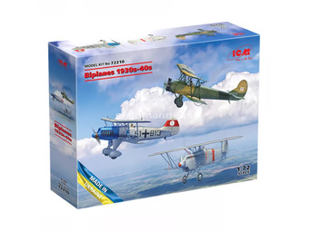 Biplanes Of The 1930s And 1940s (Не-51A-1, Ki-10-II, U-2/Po-2VS) 1:72