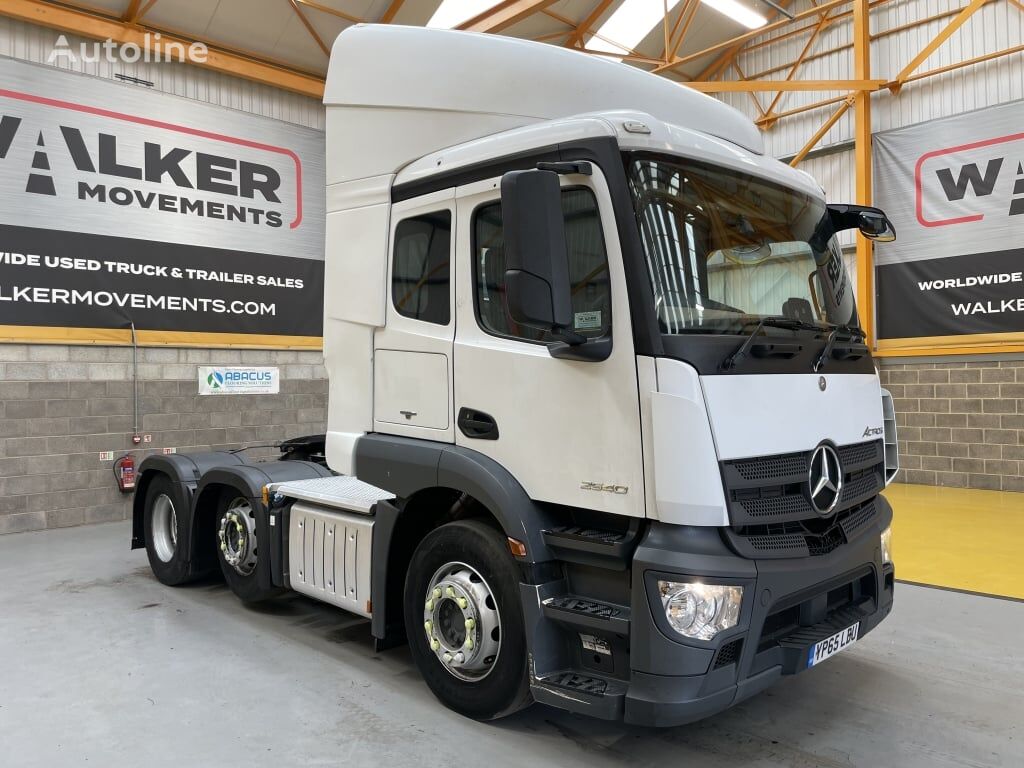 Mercedes-Benz ACTROS 2540 *EURO 6*, 6X2 TRACTOR UNIT – 2015 – YP65 LBU tegljač