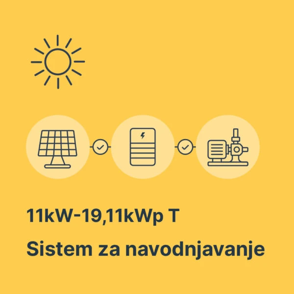 Sistem za navodnjavanje 11kW-19,11kWp T