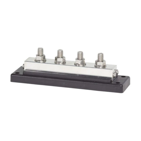 PowerBar 600A BusBar – Four 3-8-16 Studs