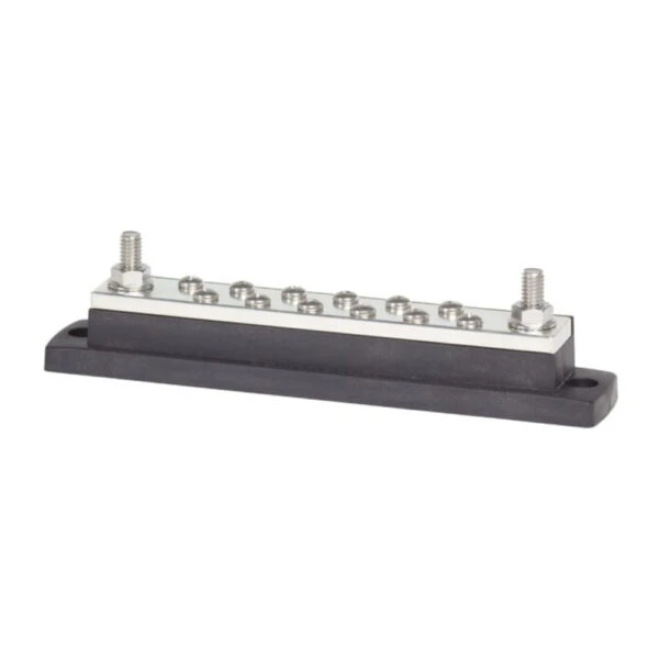 MaxiBus 250A BusBar – Two 516-18 Studs and Twelve -10-24 Screws