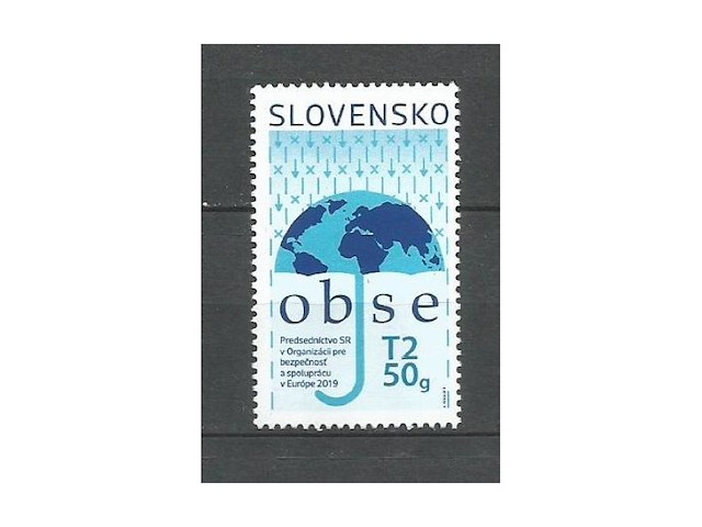 Slovacka 2019. OBSE ,cista serija MNH