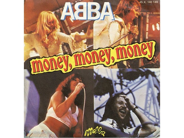 ABBA – Money, Money, Money Vinyl, 7`, 45 RPM, Single