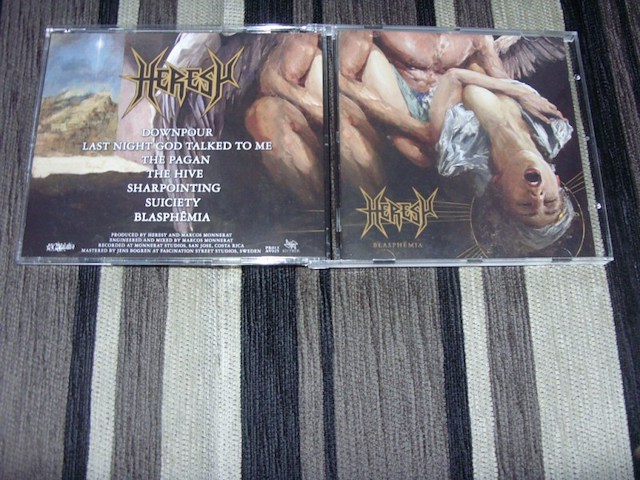 Heresy – Blasphēmia CD Pest Romania 2018.